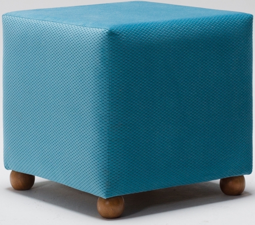 Ranma Poef - Blauw - Voetenbankjes - Trendrum.nl