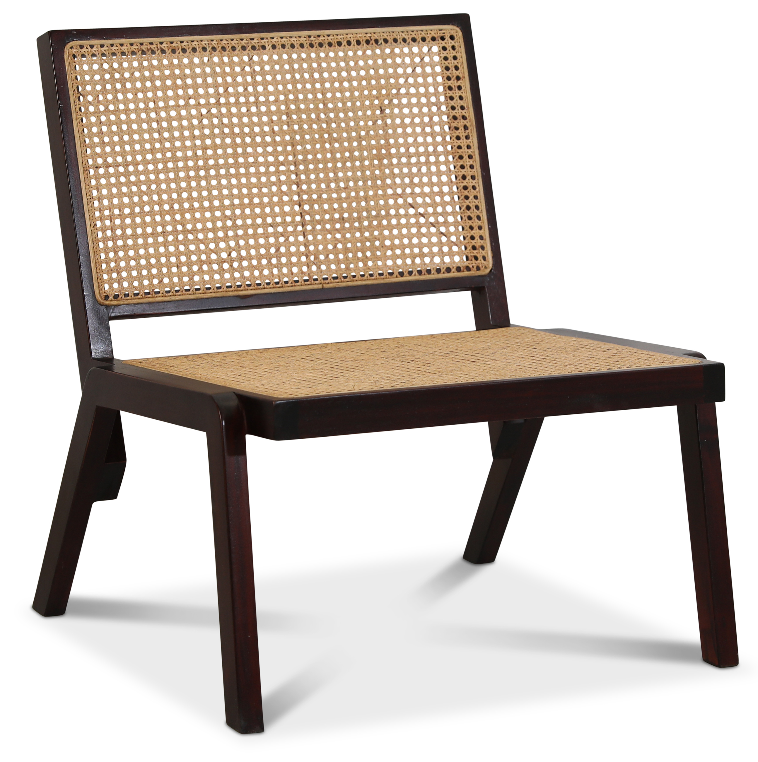 Rizz loungestoel - Mahonie / Licht rotan - Clubfauteuils - Trendrum.nl