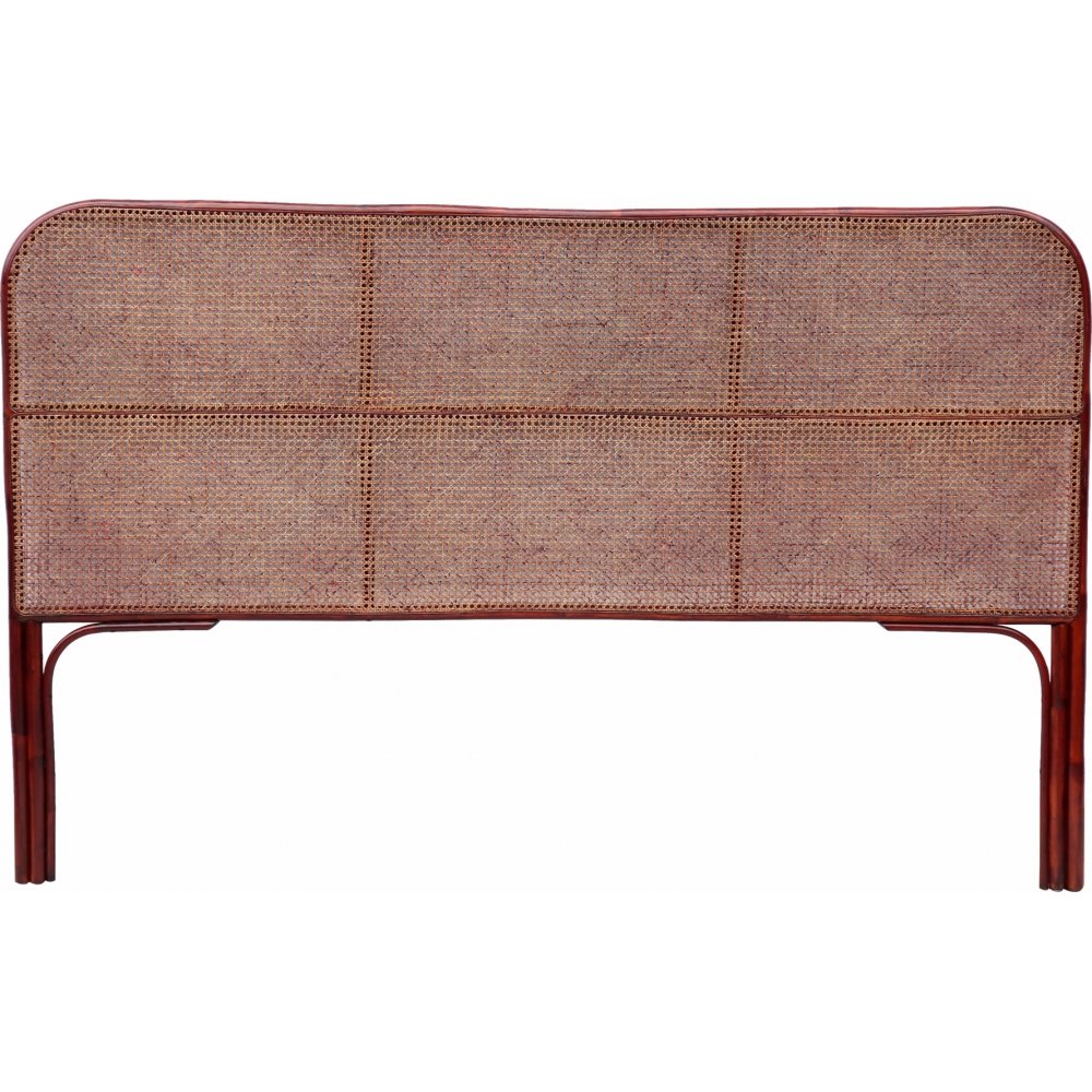 Ipswich bruin gebeitst rotan hoofdeinde voor bed van 160/180 cm ...